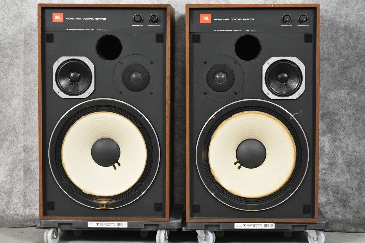 Yahoo!オークション - 【C】JBL 4312A スピーカーペア 3066690