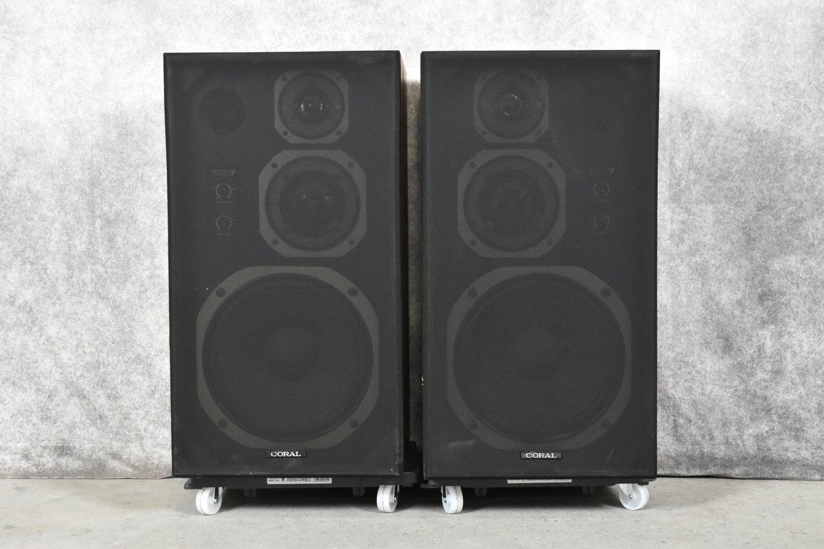 Yahoo!オークション - 【C】CORAL DX-7 スピーカーペア コーラル 30666...
