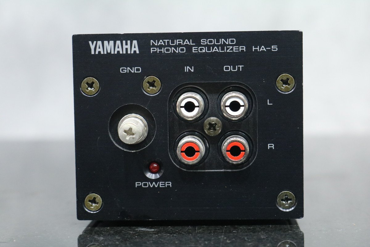 Yahoo!オークション - 【C】YAMAHA HA-5 フォノイコライザー ヤマハ 30...