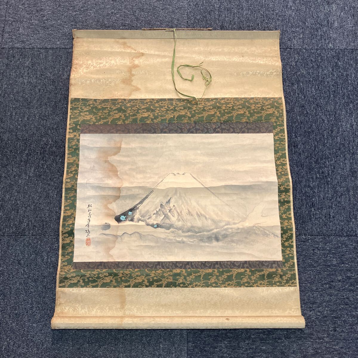 Yahoo!オークション - 【模写】掛軸 富士 紙本 箱無 同梱可能 No.3562