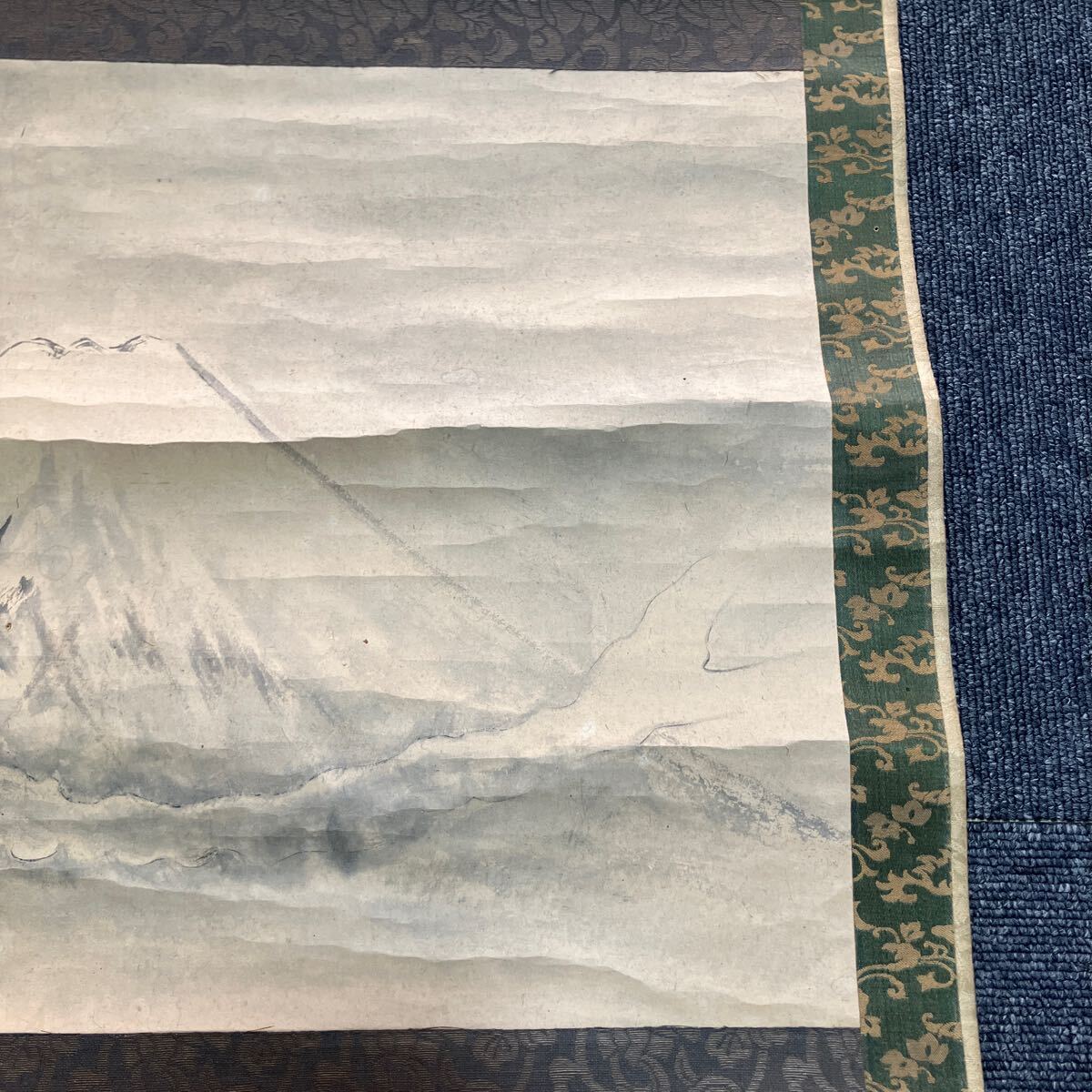 Yahoo!オークション - 【模写】掛軸 富士 紙本 箱無 同梱可能 No.3562