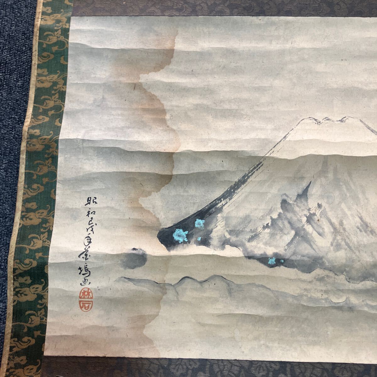 Yahoo!オークション - 【模写】掛軸 富士 紙本 箱無 同梱可能 No.3562