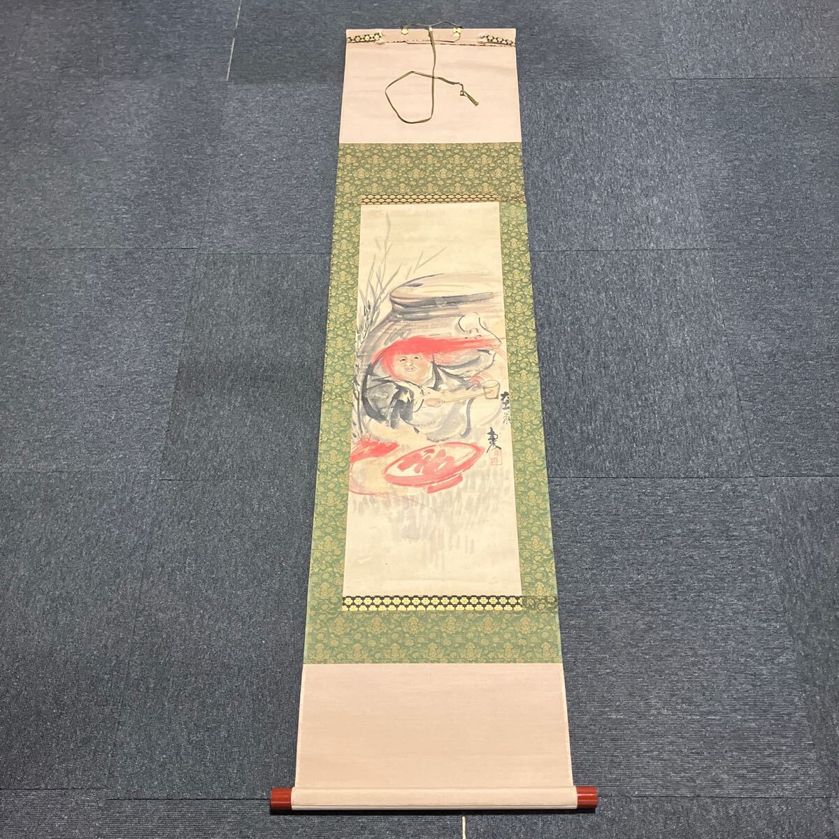 Yahoo!オークション - 【模写】掛軸 紙本 箱無 同梱可能 No.3732