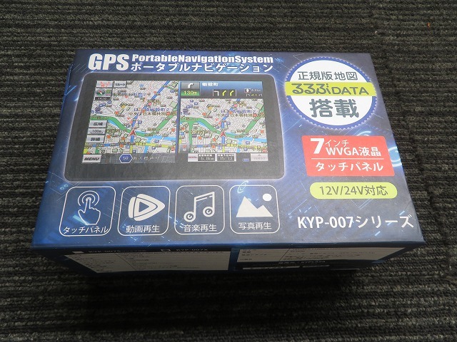 Yahoo!オークション - K KYP-007S/007X GPS ポータブルナビゲーション ...