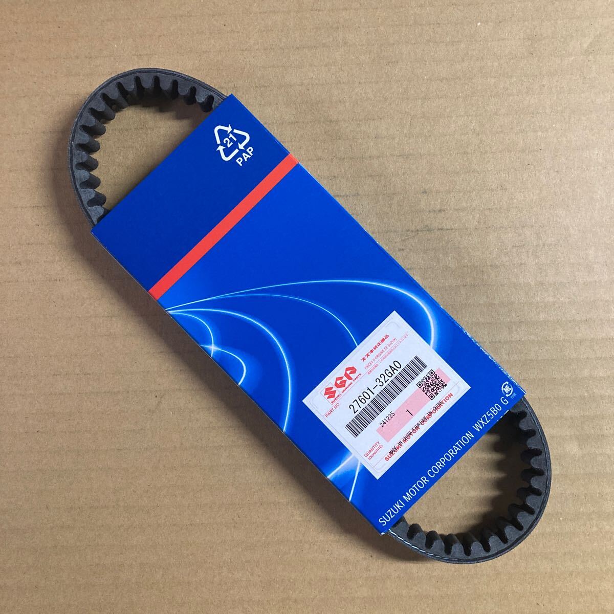 Yahoo!オークション - スズキ 純正 ドライブベルト レッツ4 V50 レッツ...