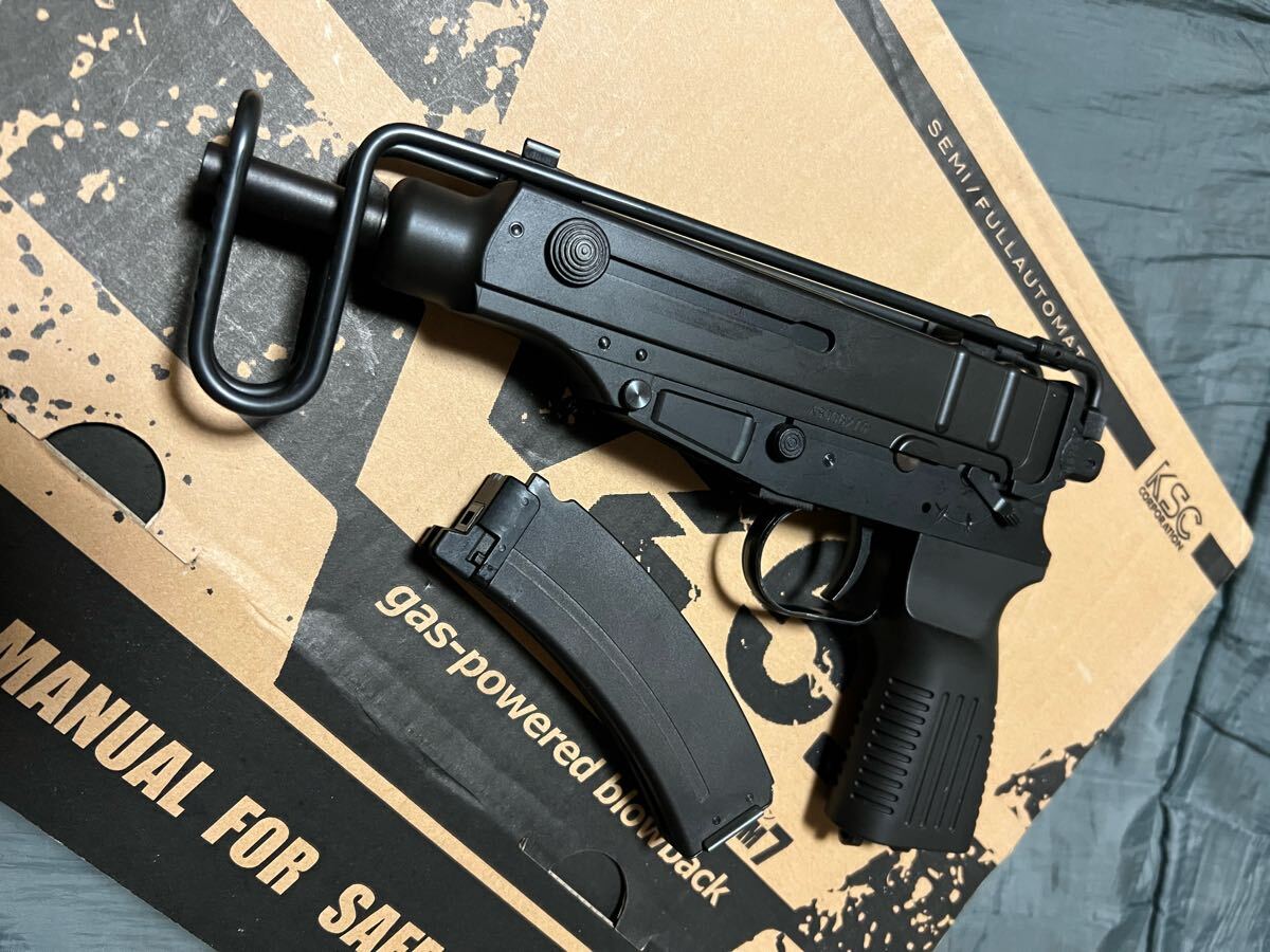 Yahoo!オークション - KSC VZ61 スコーピオン ガスブローバック HW樹脂...