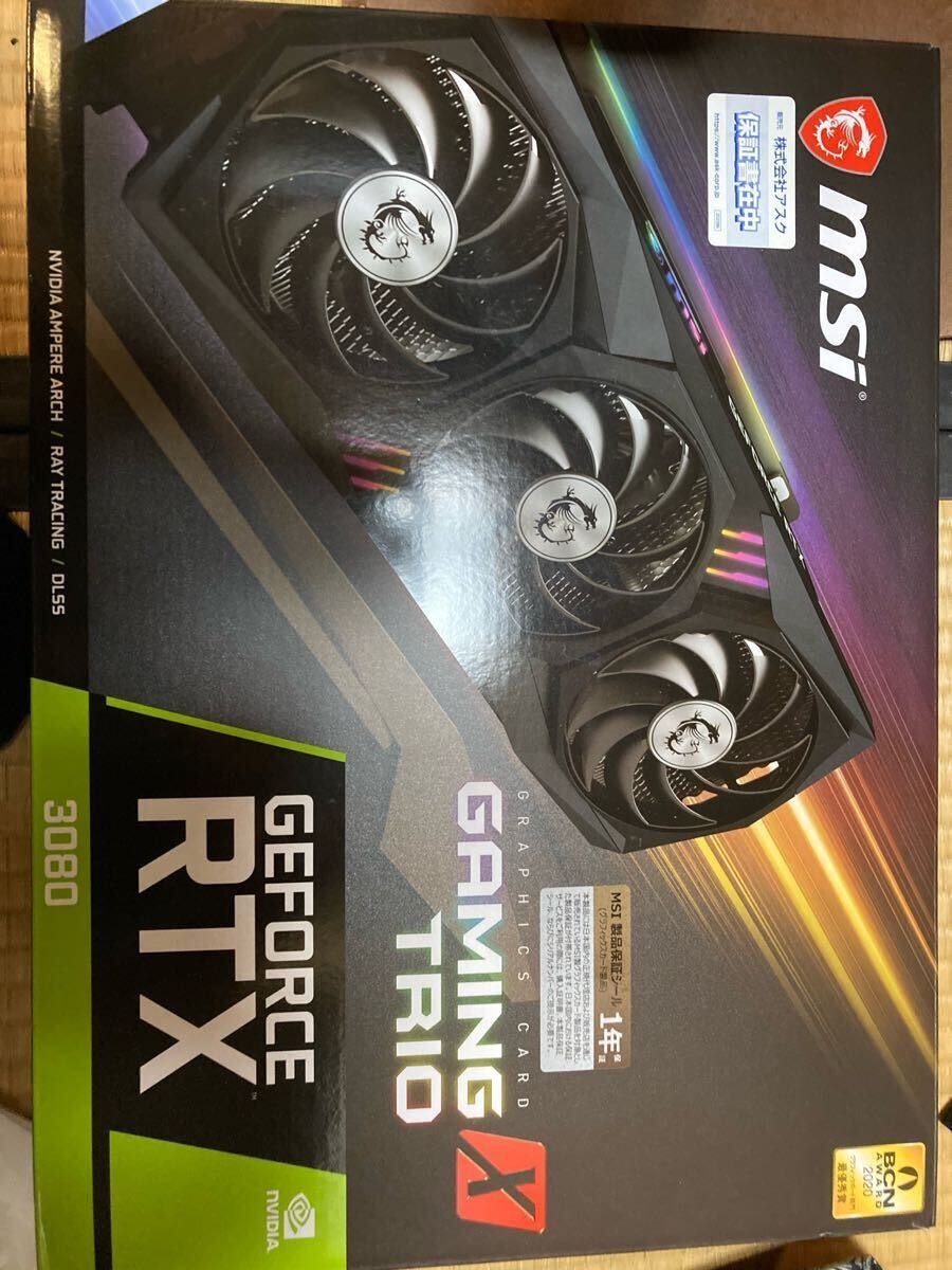 Yahoo!オークション - MSI GeForce RTX 3080 GAMING X TRIO 10G