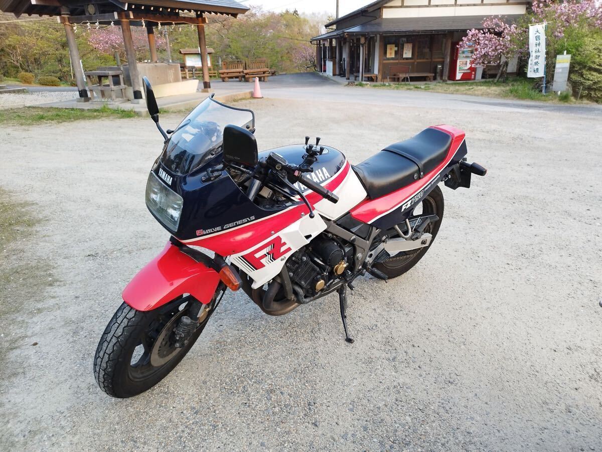 Yahoo!オークション - 【旧車】 YAMAHA FZ750 5バルブ エンジン純正 マ...