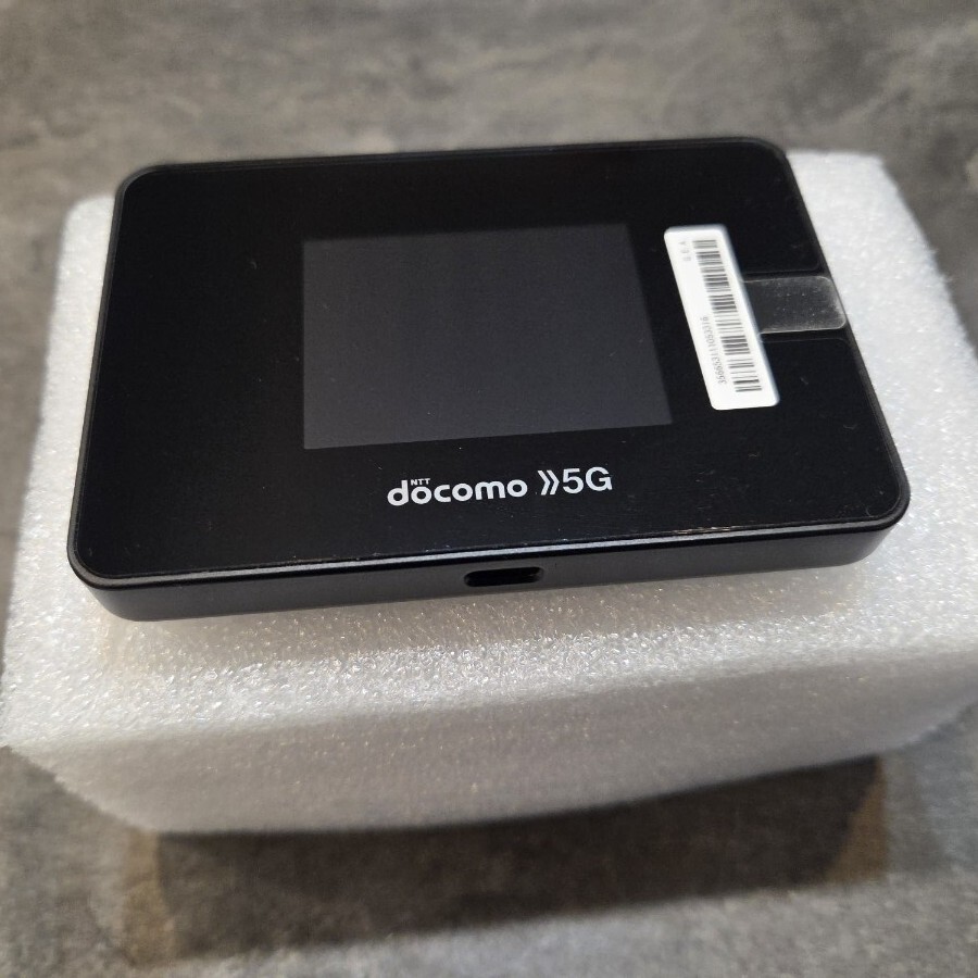 Yahoo!オークション - docomo Wi-Fi STATION SH-52B 5G ブラック Docom...