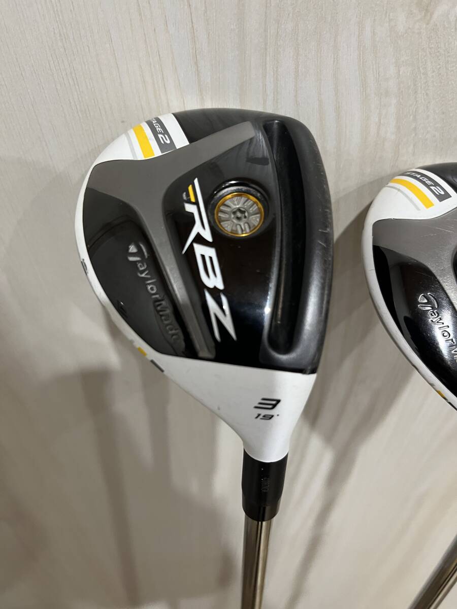 Yahoo!オークション - テーラーメイド RBZ STAGE 2 レスキュー U3 19°...