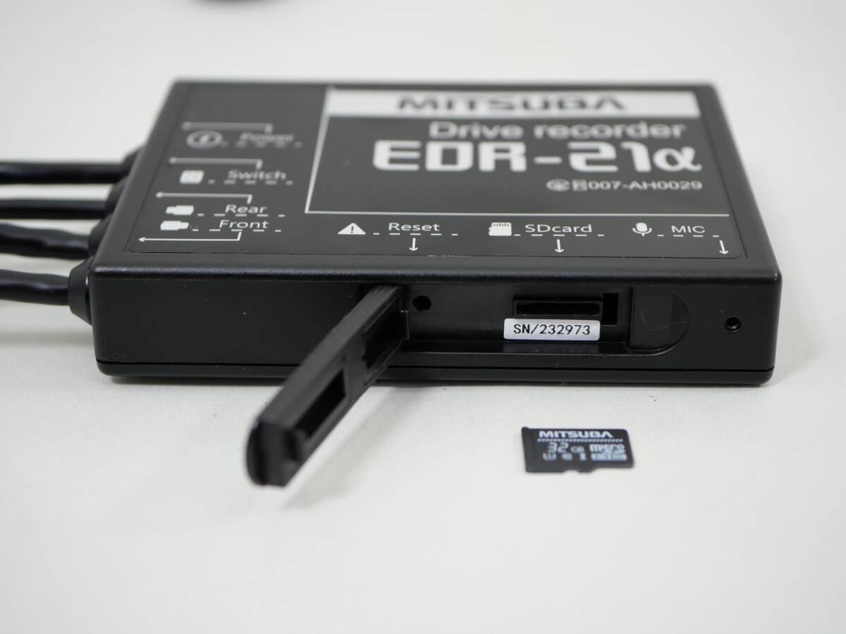 Yahoo!オークション - x04 実働 ミツバ EDR-21Gα GPSモデル フルHD バ...