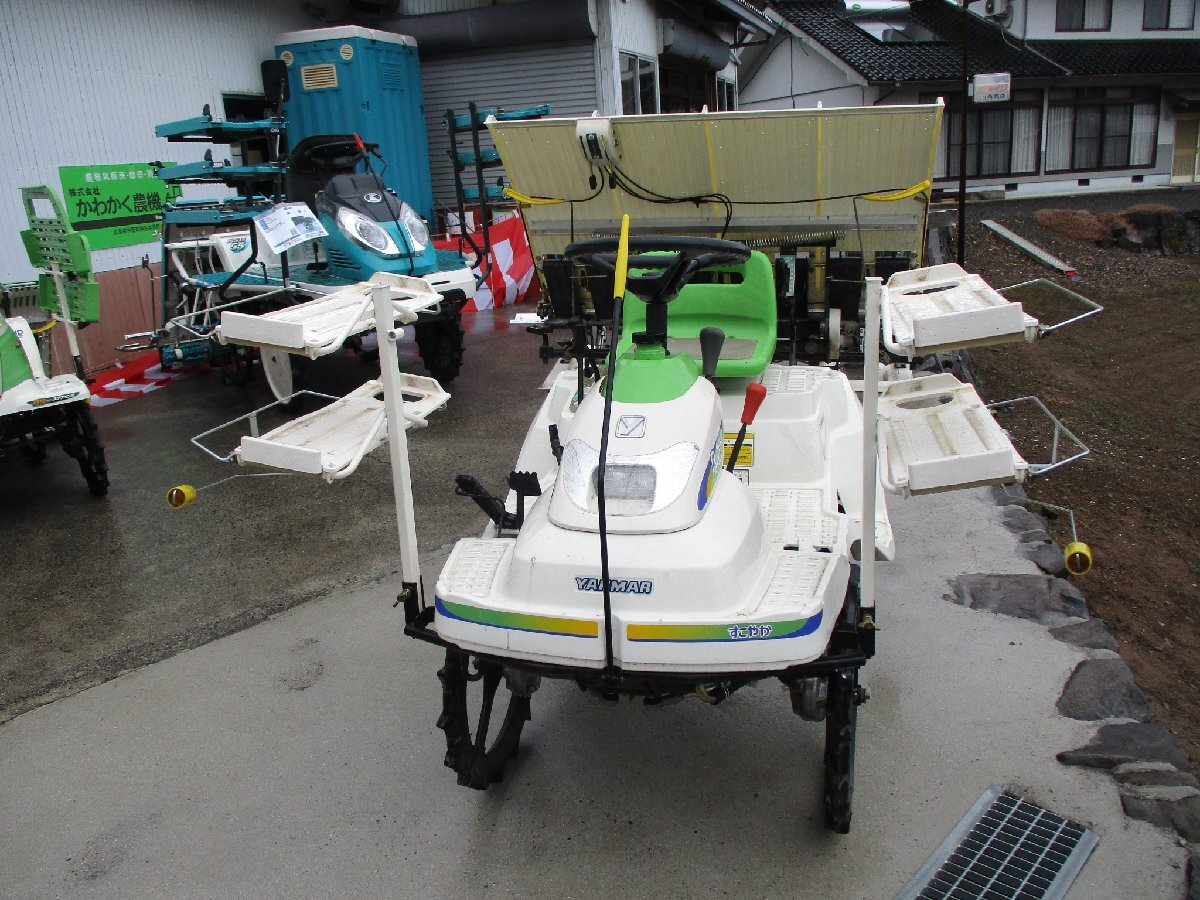 広島 現状出品 ヤンマー 田植機 Pe-1X 4.0ps 4条植 クランク リコイルスタート マニュアル オートブレーキ かわかく農機(車体)｜売買されたオークション情報、yahooの商品情報 ...