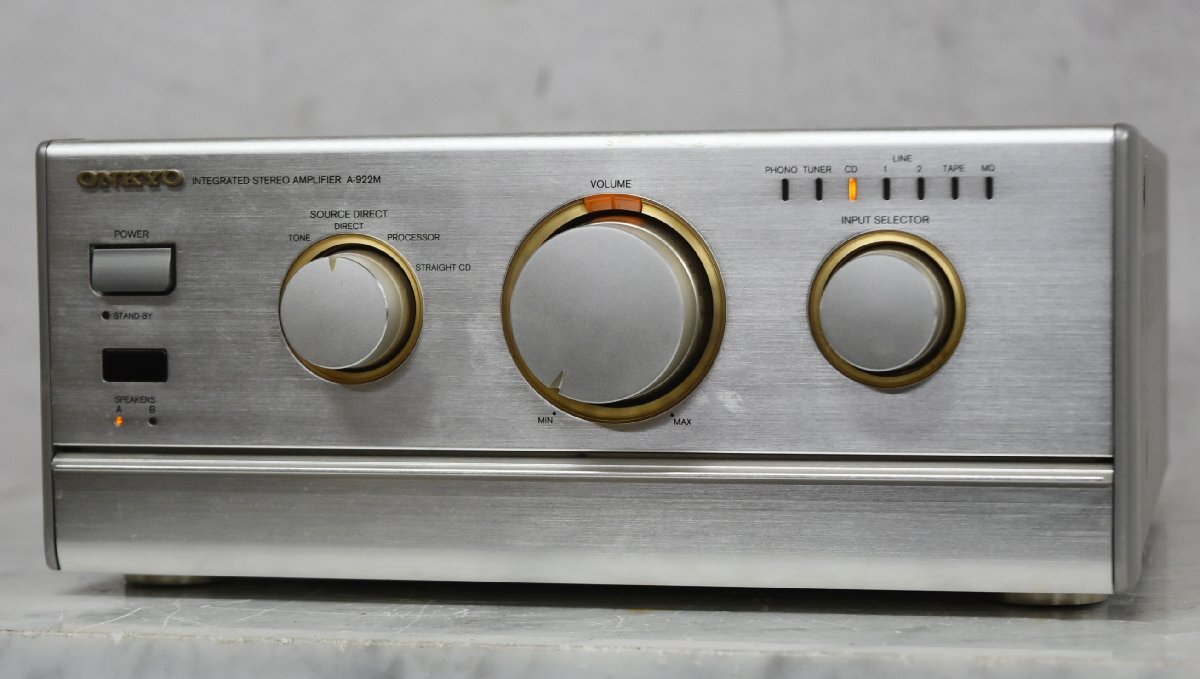 Yahoo!オークション - 【G】ONKYO A-922M プリメインアンプ オンキョー...