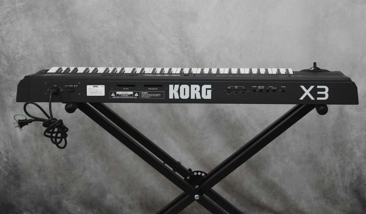 Yahoo!オークション - 【C】KORG X3 シンセサイザー コルグ 115500