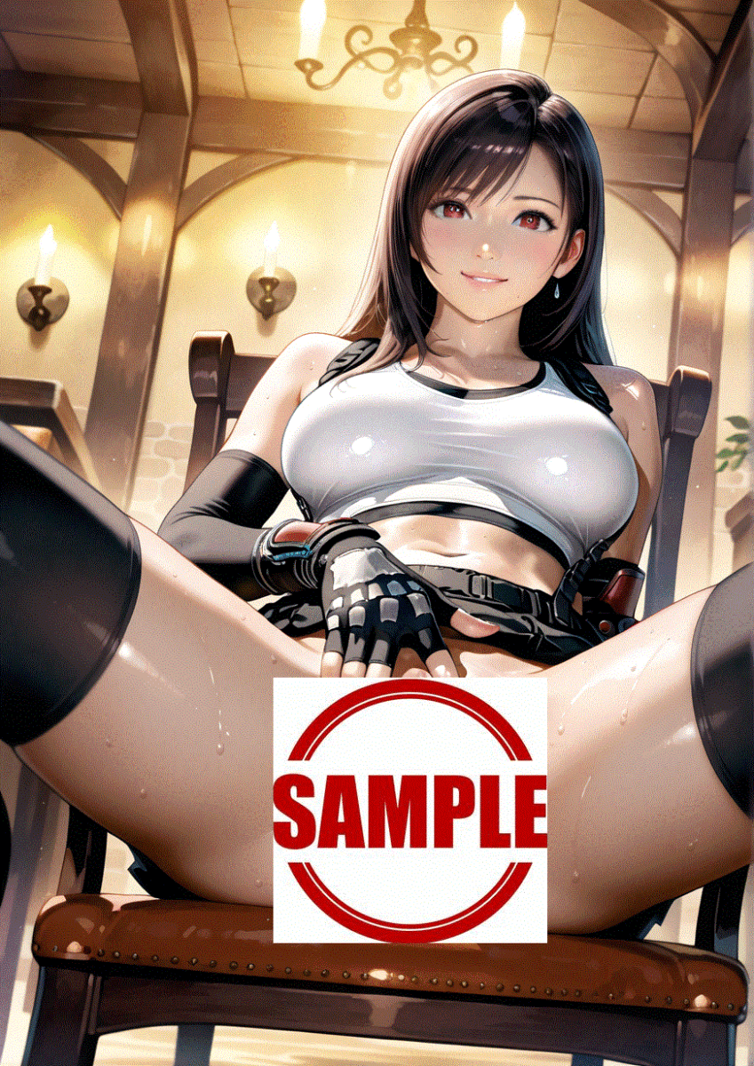 Yahoo!オークション - F 7 ティファロックハート風 ポスター アニメ ...