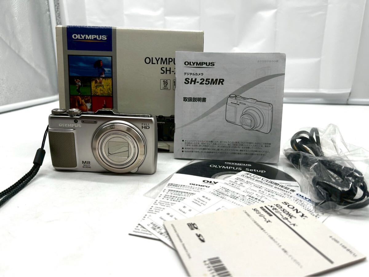 Yahoo!オークション - 【#sk】 OLYMPUS SH-25MR コンパクトデジタルカ...
