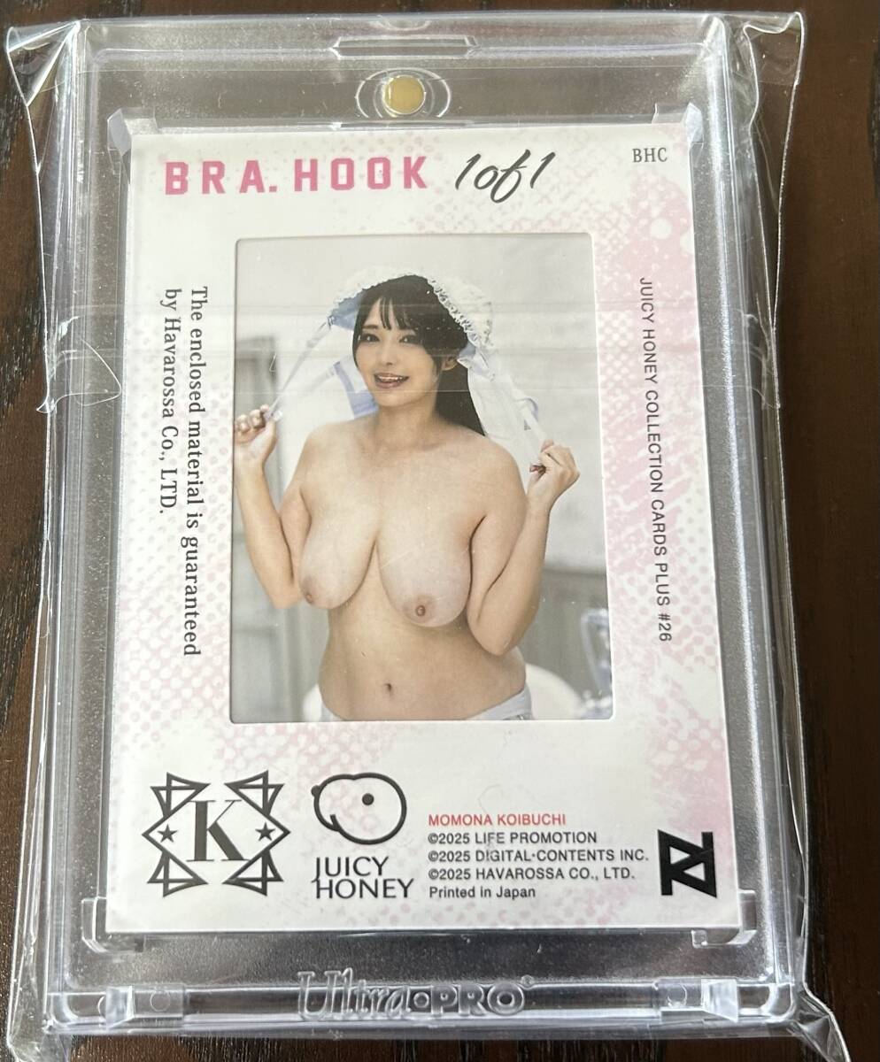 【樂淘letao】日本代購代標第一品牌－激レア 1枚限定 恋渕ももな Bra Hook ジューシーハニー PLUS #26 Juicy Honey ブラホック 胸出し Momona ...