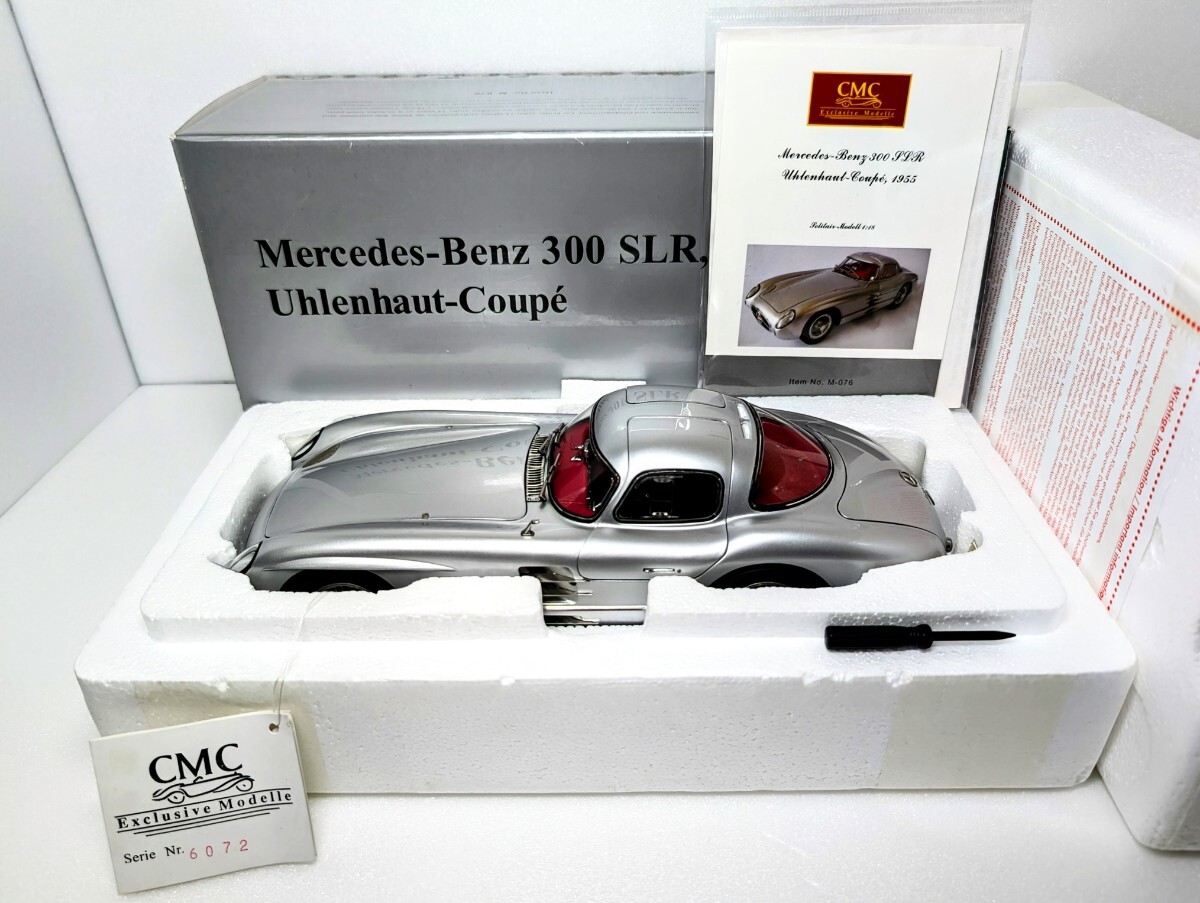 Yahoo!オークション - CMC M-076 1/18 Mercedes-Benz 300 SLR 1955 Uhl...