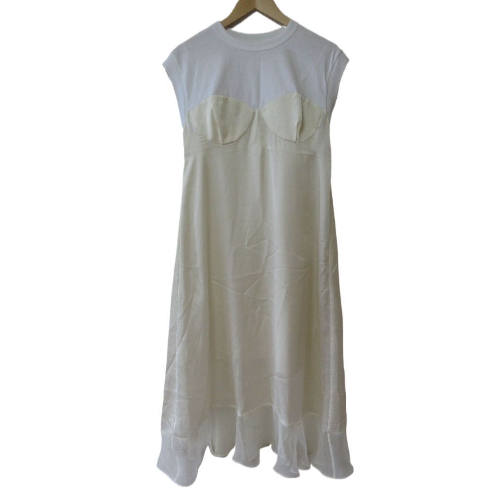 Yahoo!オークション - 美品 23SS sacai サカイ Tシャツドッキング シフ...