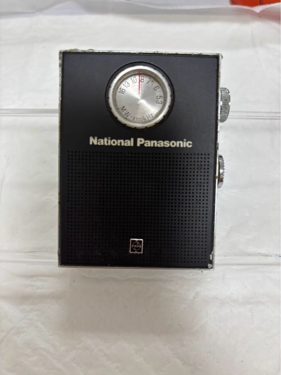 E15 National ナショナル AMラジオ R-155 7-TRANSISTOR トランジスタ ラジオ Panasonic(アンティーク)｜売買されたオークション情報、yahooの商品 ...