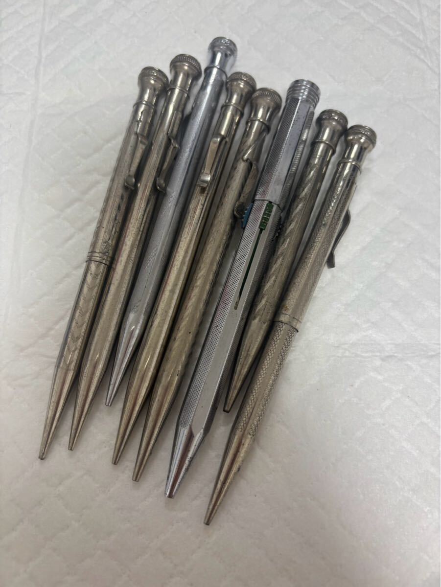 Yahoo!オークション - (E15)① シャーペン まとめて 8本 アンティーク...