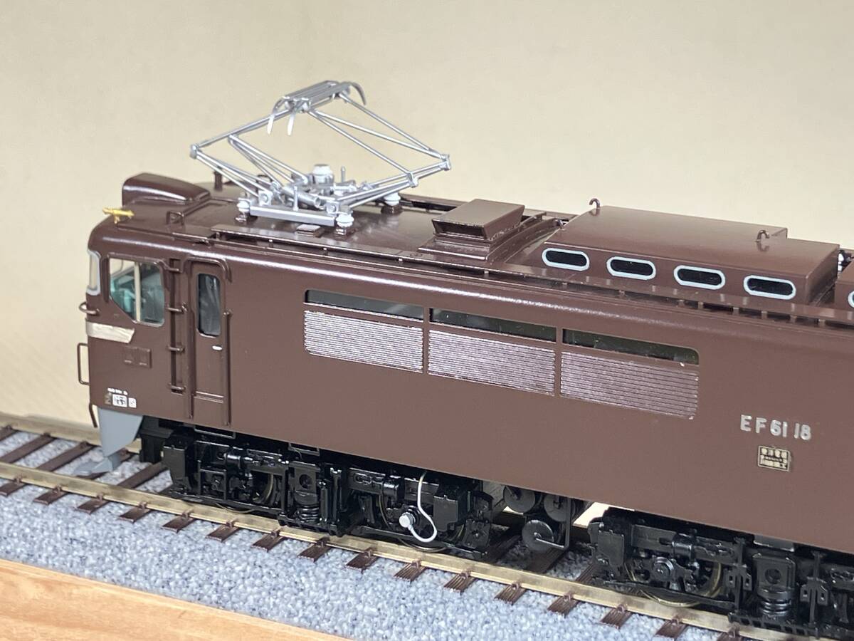 Yahoo!オークション - 美品 天賞堂 EF61 18号機 (ぶどう2号 ス...