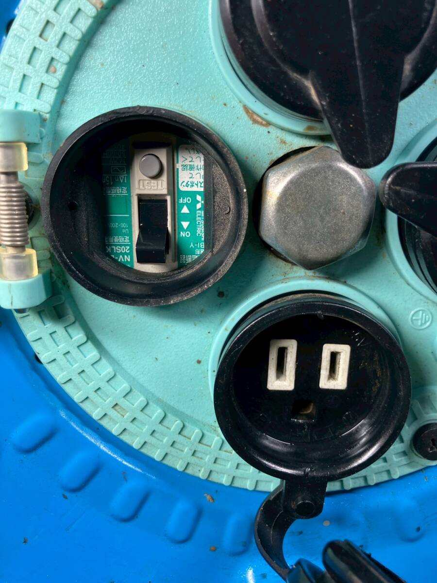 Yahoo!オークション - 日動工業 2sq 30m コードリール NPW-EB33-S 漏電...