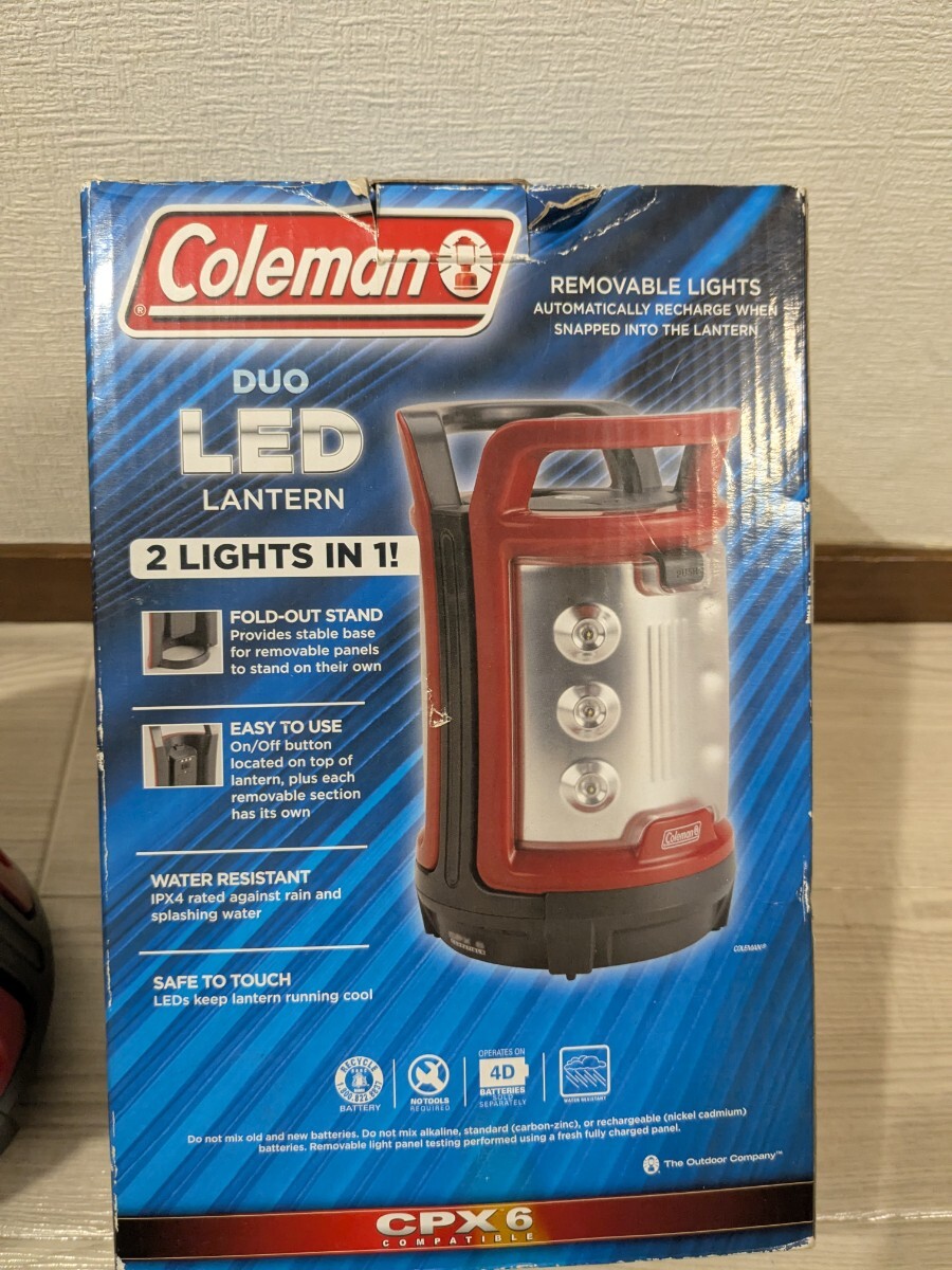 Yahoo!オークション - 【a725】 Coleman コールマン CPX6 LEDランタン ...