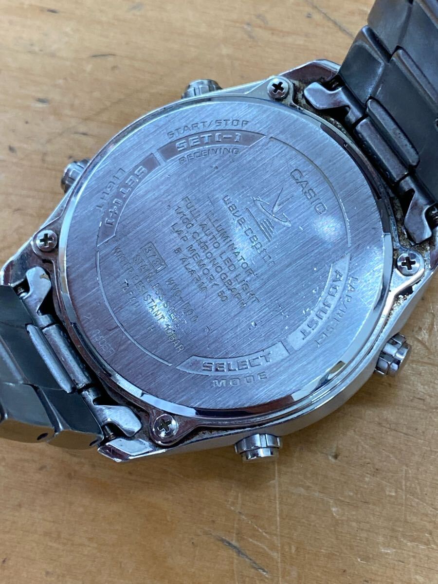 Yahoo!オークション - 【c497】稼働 CASIO カシオ wave ceptor WVQ-500...