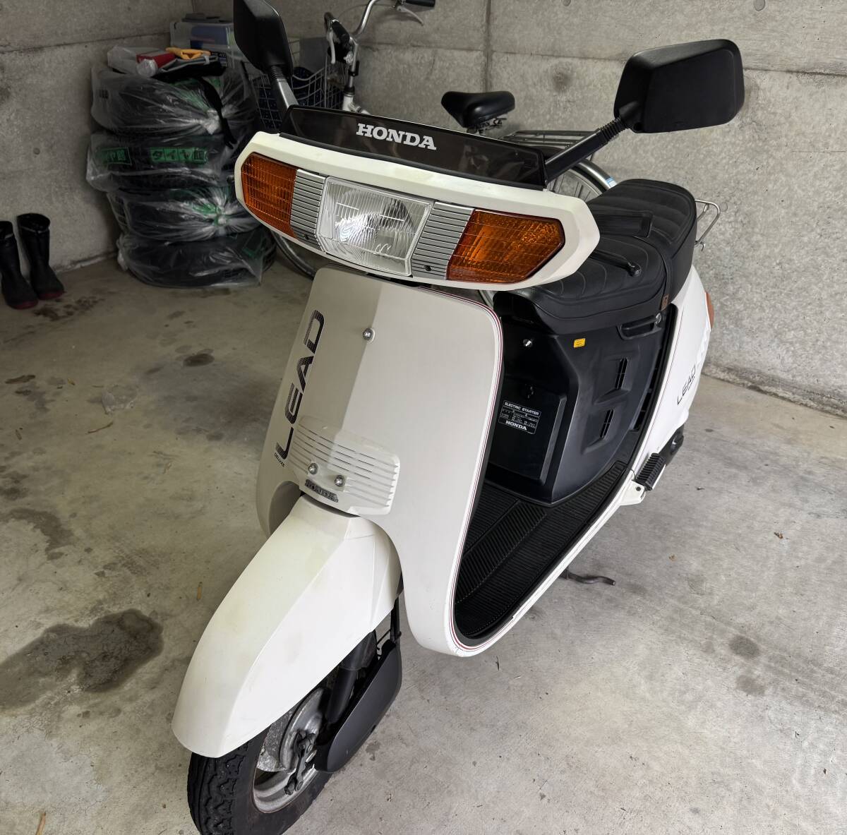 Yahoo!オークション - HONDA 初代 リード80 デラックス HF01 快調 フル...