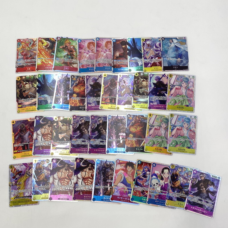 Yahoo!オークション - TEI【現状渡し品】ワンピースSRカード まとめ売...