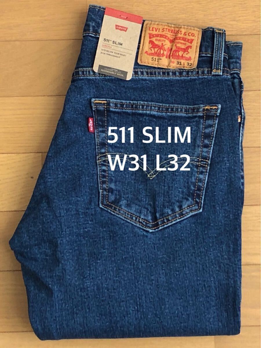 Yahoo!オークション - Levi's 511 SLIM FIT STONEWASH W31 L32