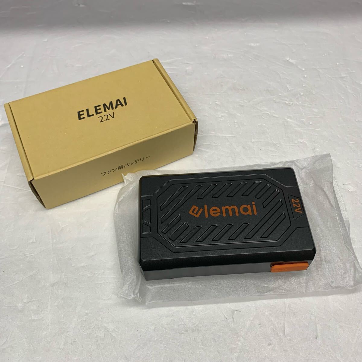 Yahoo!オークション - 1619 ELEMAI 22V 空調服 ファン・バッテリーセッ...