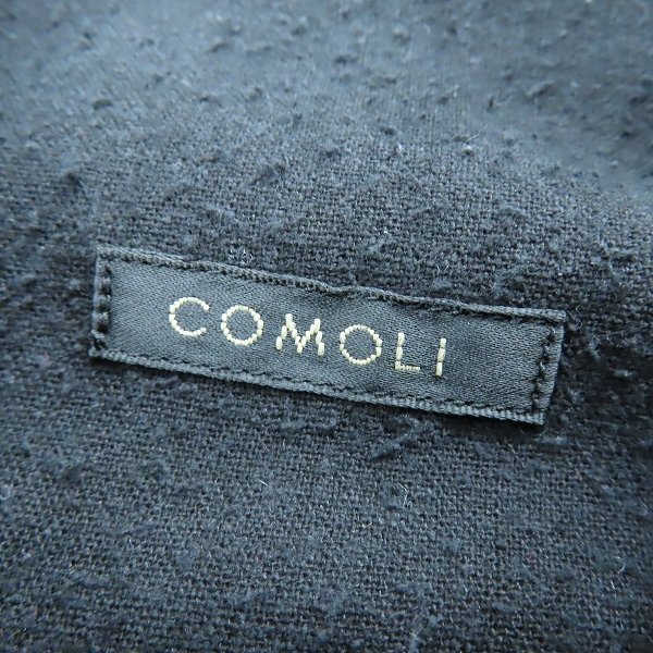Yahoo!オークション - COMOLI/コモリ 24SS シルクノイル シャツジャケ...
