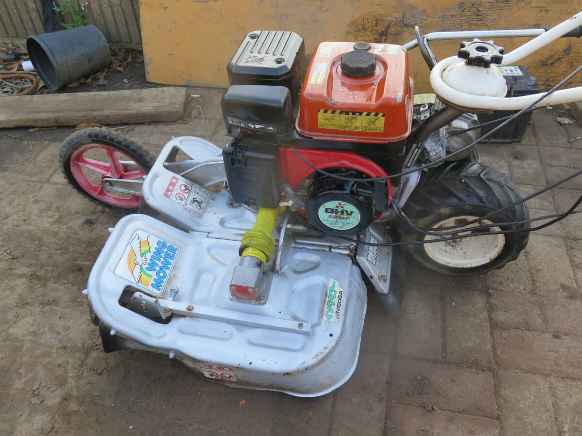 Yahoo!オークション - 館林より オーレック WM606 ウイングモア 自走2...