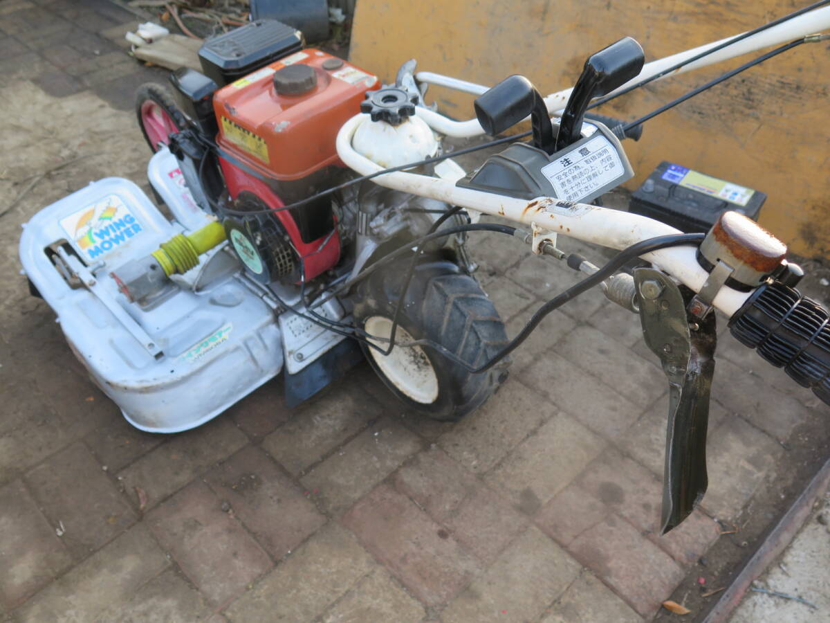 Yahoo!オークション - 館林より オーレック WM606 ウイングモア 自走2...