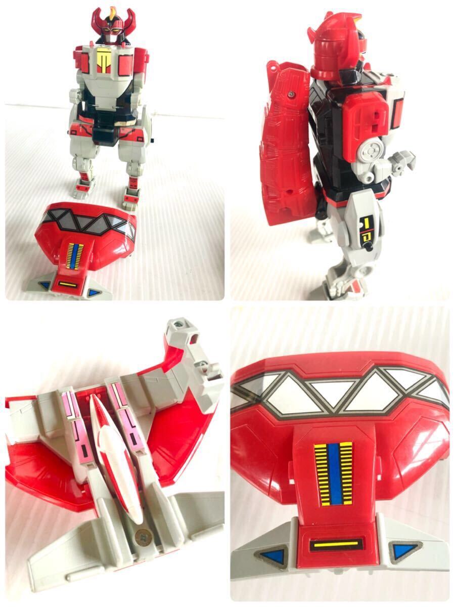 恐竜戦隊ジュウレンジャー 大魔神 パーツ トランスフォーマー サーベルタイガー ティラノザウルス トリケラトプス ジュウマンモス ジャンク(恐竜戦隊ジュウレンジャー)｜売買されたオークション ...