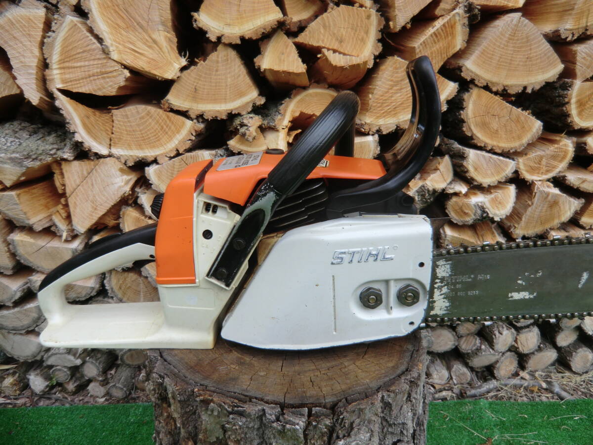 Yahoo!オークション - 【ジャンク】 024AV スチール STHIL 中古 初爆OK...