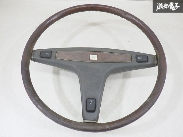 旧車 当時物 レストアベースに トヨタ 純正 MX41 コロナ マークⅡ ステアリング ハンドル ホイール ウッド 即納 棚3-4(ステアリング、ハンドル本体)｜売買されたオークション情報 ...