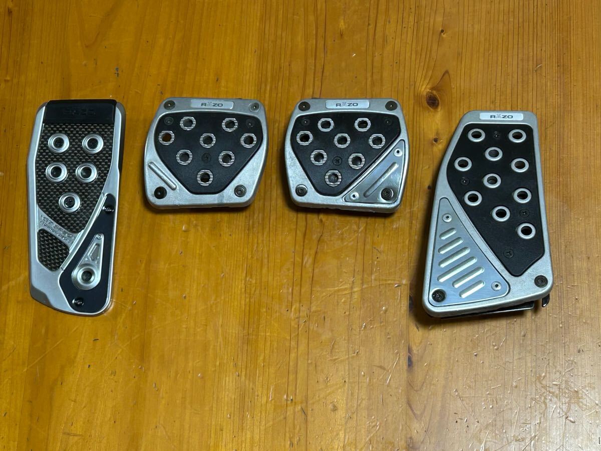 Yahoo!オークション - RAZO レッツォ ペダルカバー MT用 フットレスト...