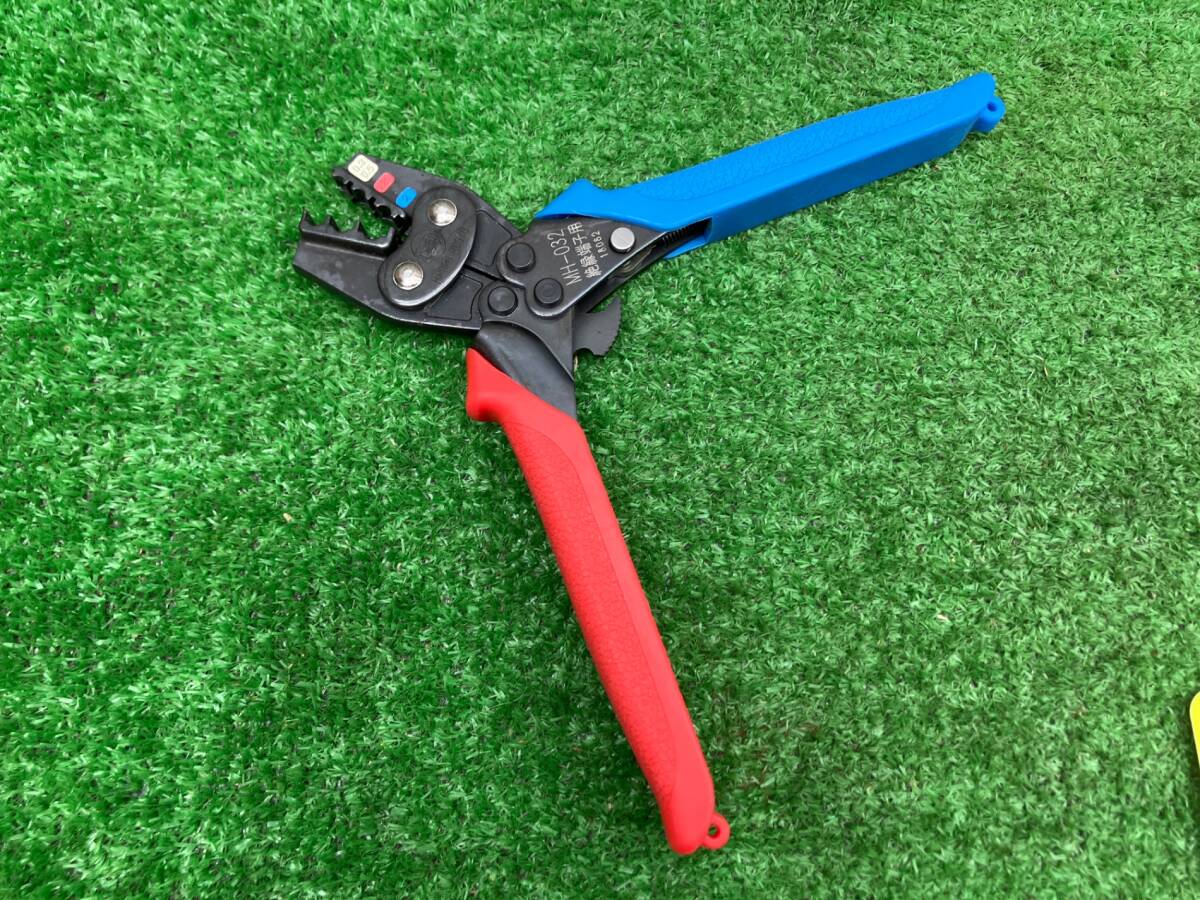 Yahoo!オークション - 送料無料 マーベル(MARVEL) 圧着工具 ハンドプレ...