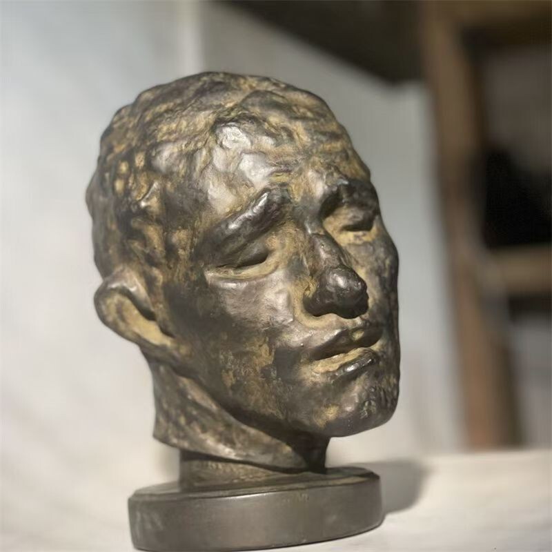 Yahoo!オークション - 090 WPP 西洋彫刻 ガレの義民像 冷陶製 高さ22cm...