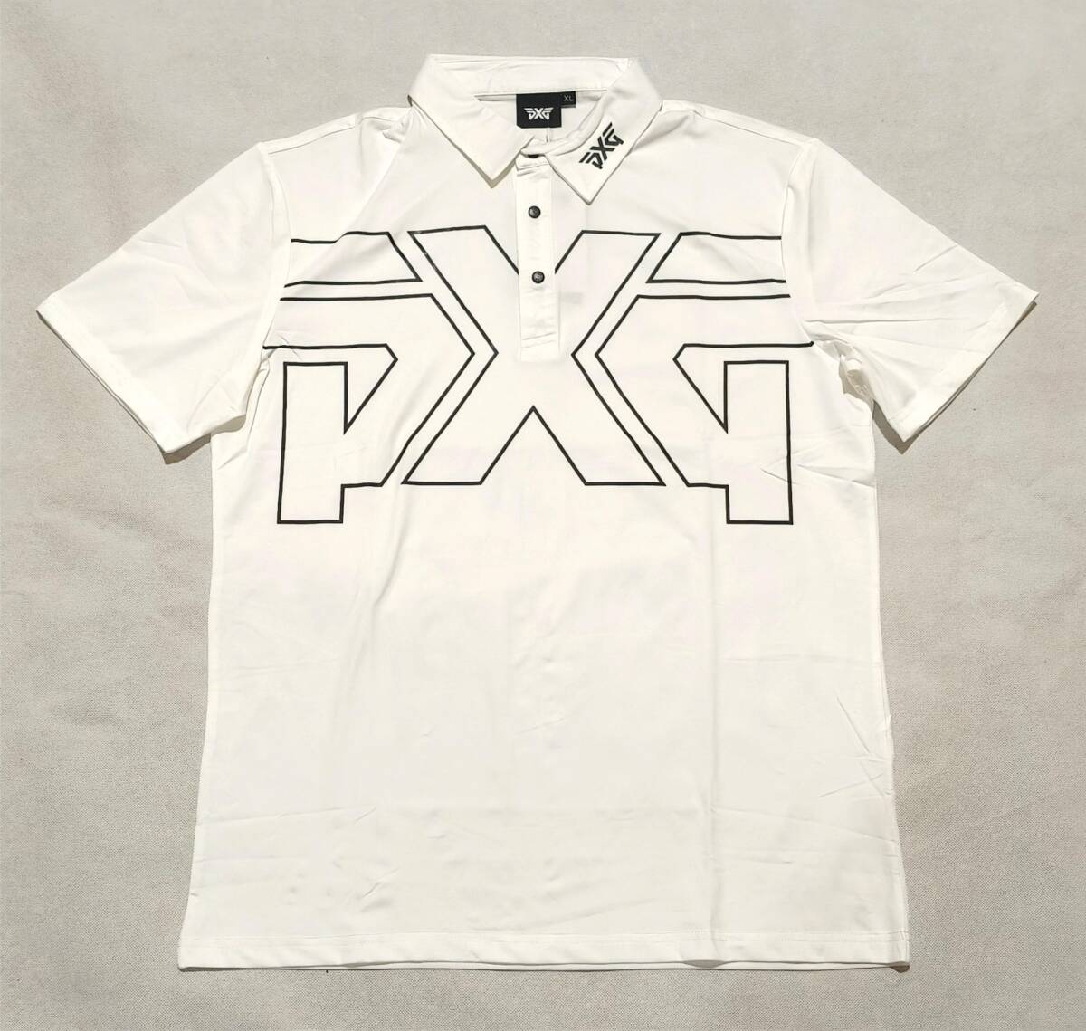 Yahoo!オークション - 新品タグ付き PXG ゴルフポロシャツ ホワイト XL