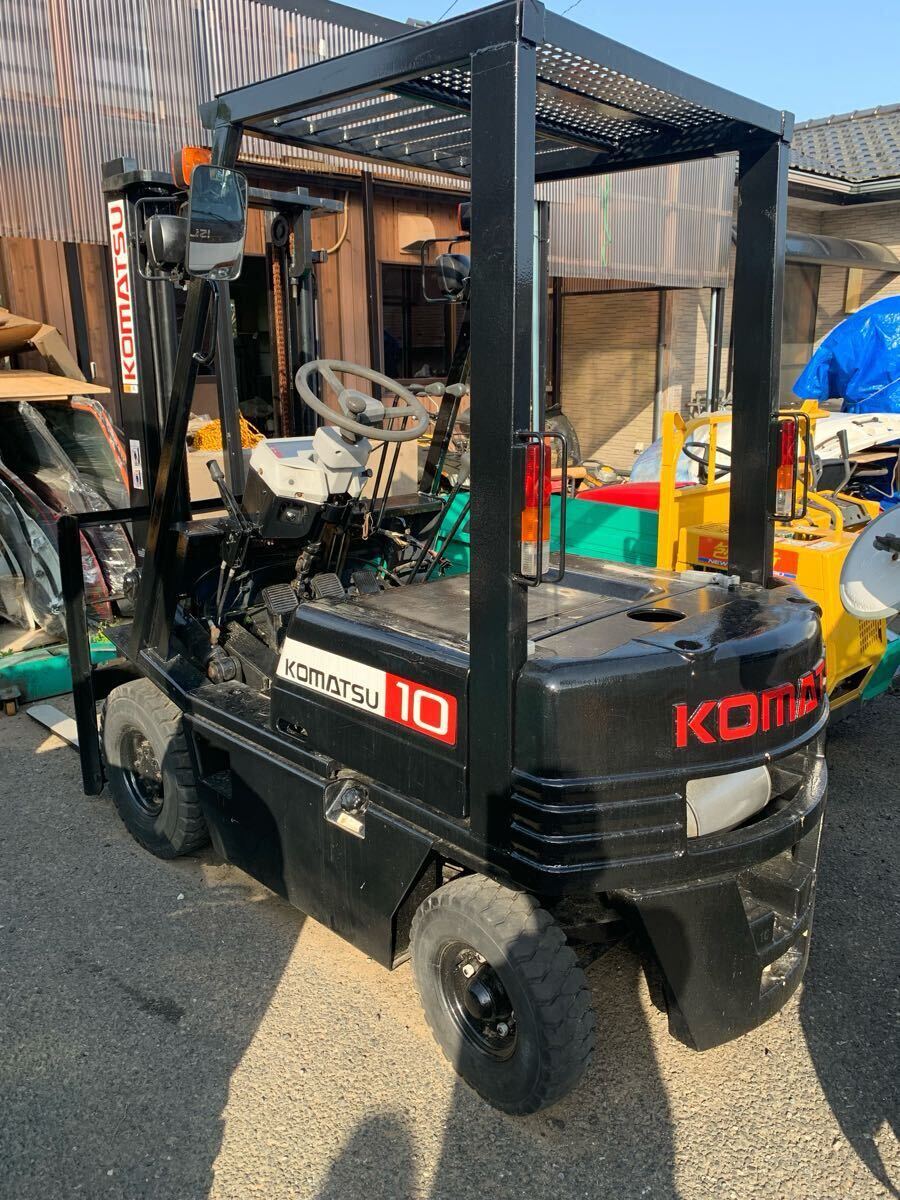 Yahoo!オークション - コマツフォクリフト FG10-15 ガソリン ジャンク ...