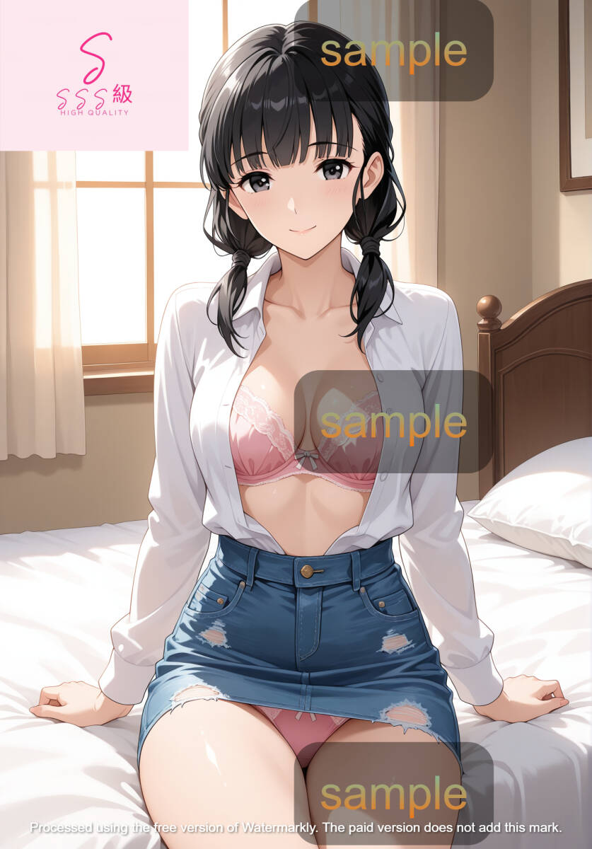 Yahoo!オークション - オリジナル467 A4 ポスター イラスト アニメ 美...