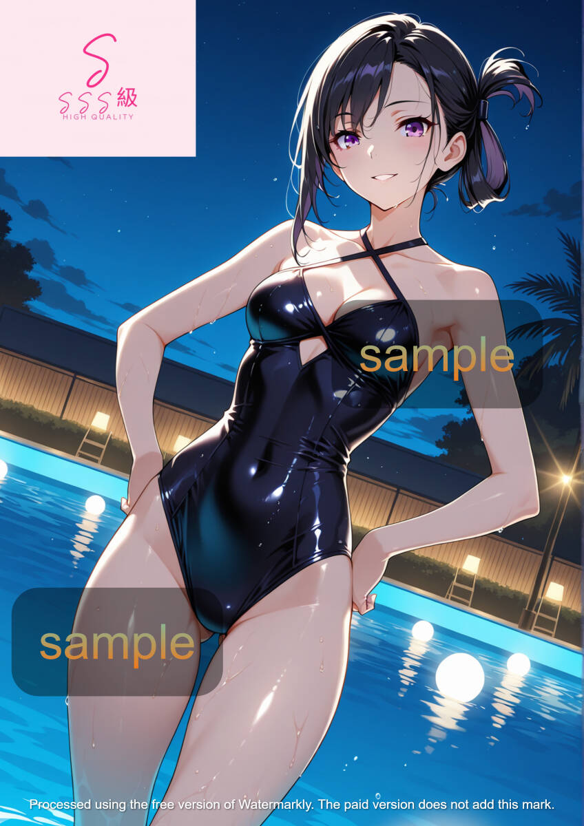 Yahoo!オークション - オリジナル645 A4 ポスター イラスト アニメ 美...