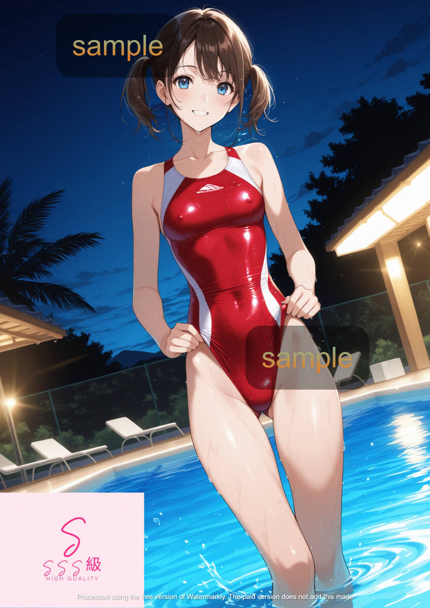 Yahoo!オークション - オリジナル693 A4 ポスター イラスト アニメ 美...