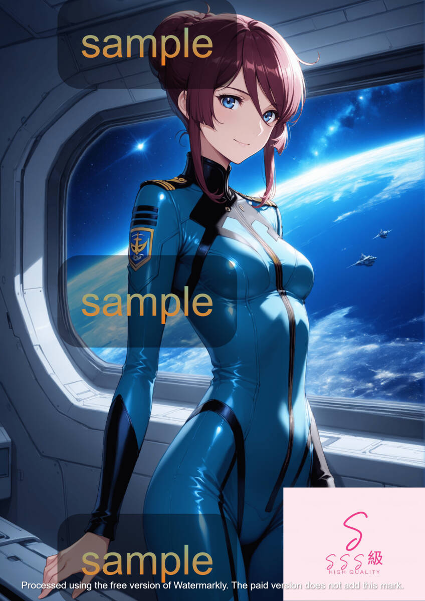 Yahoo!オークション - ORIGINAL288 A4 ポスター イラスト アニメ AI 美...