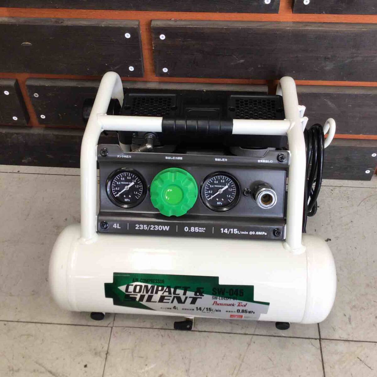 Yahoo!オークション - SK11 エアコンプレッサSW-045 SW-L04SPF-01 送...