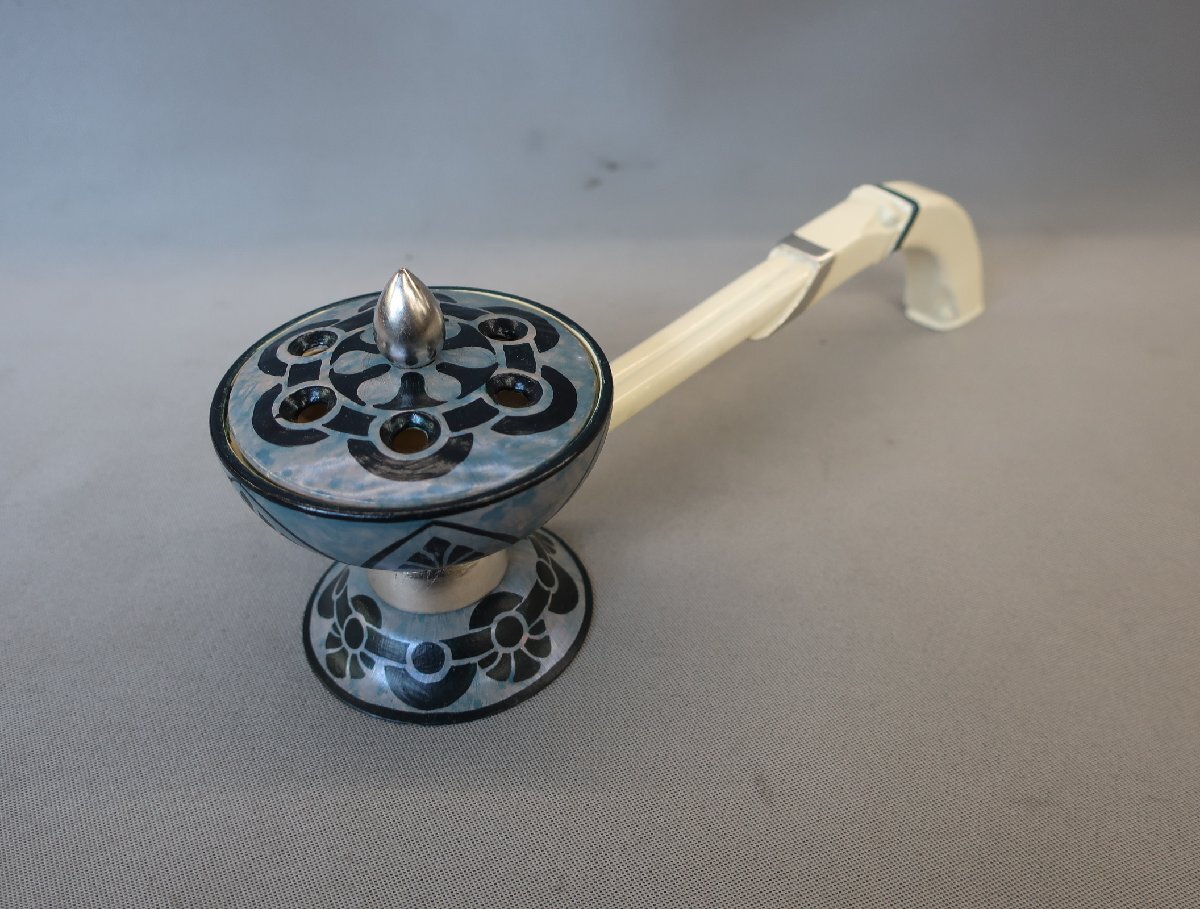 Yahoo!オークション - 【K-2260】木製彩色柄香炉 床の間飾 オブジェ 置...